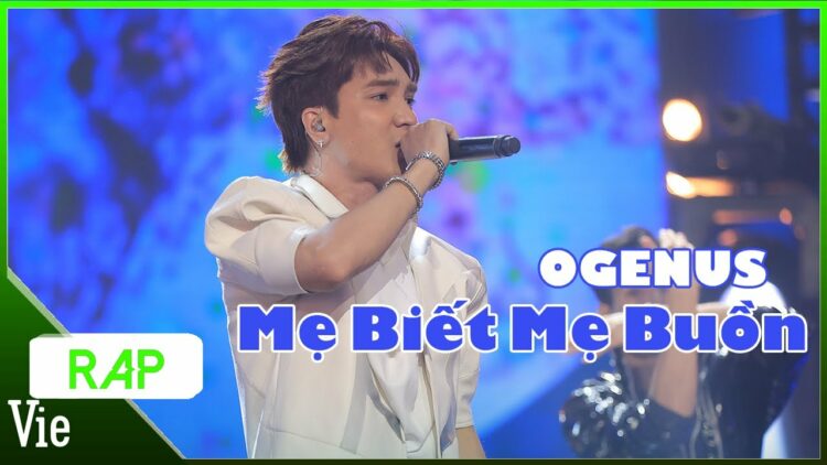 ViePaparazzi | Mẹ Biết Mẹ Buồn – OGENUS | Rap Việt Mùa 3 Live Stage ...