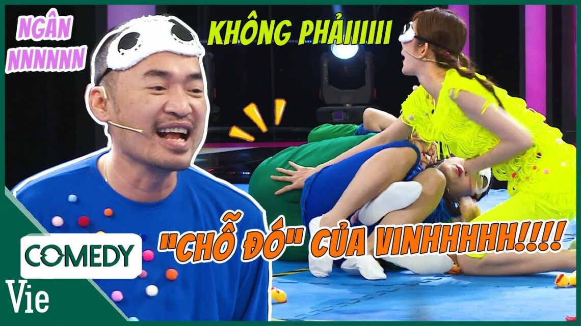 Thúy Ngân vô tình mò mẫm trúng VÙNG NGUY HIỂM của Trương Thế Vinh khiến Tiến Luật khản cổ ngăn ...